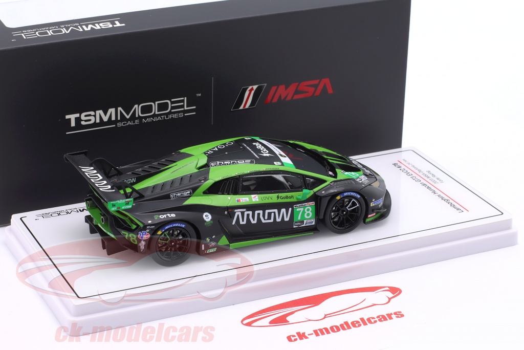 True Scale 1:43 Lamborghini Huracan GT3 Evo2 #78 24h Daytona 2023 Forte ...