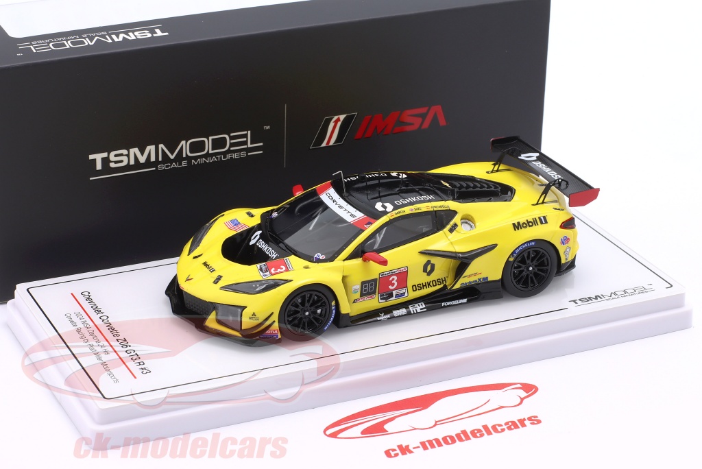 True Scale 1:43 Chevrolet Corvette Z06 GT3.R #3 24h Daytona 2024 ...