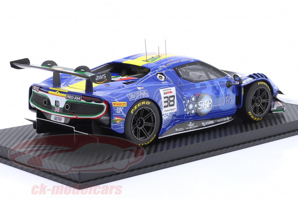 BBR Models 1:18 Ferrari 296 GT3 #38 24h Spa 2023 ST Racing with Rinaldi ...