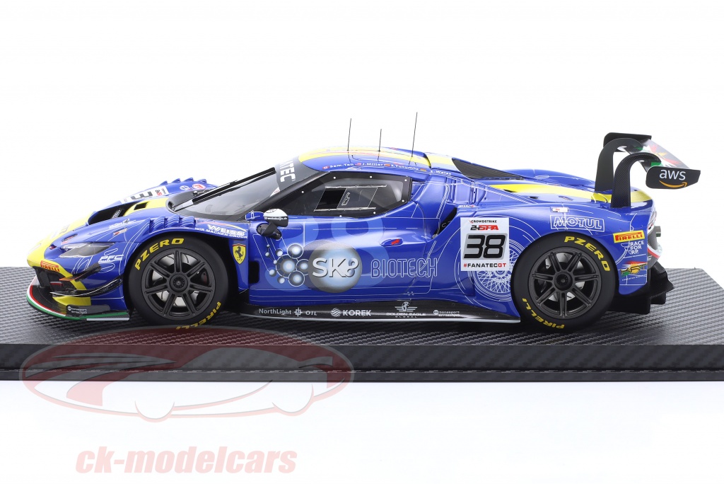 BBR Models 1:18 Ferrari 296 GT3 #38 24h Spa 2023 ST Racing with Rinaldi ...