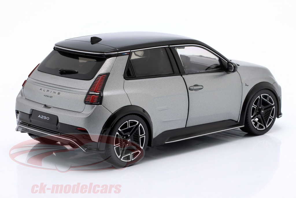 Norev 1:18 Alpine A290 GT year of construction 2025 dull grey / black ...