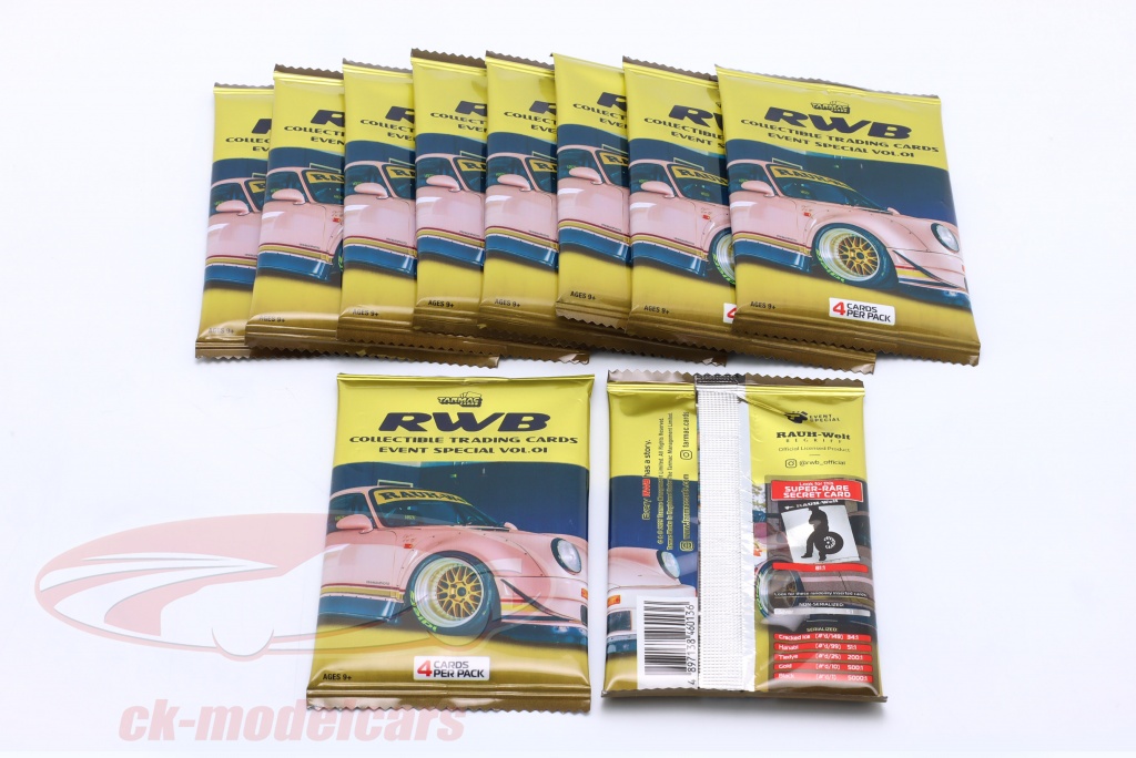 RWB Rough World Collectible Trading Cards Vol.01 (Box with 10 Packs ...