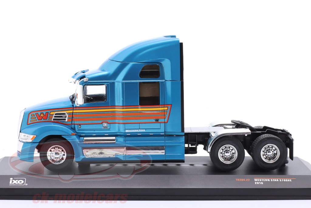 Ixo 1:43 Western Star 5700 XE SZM 2016 light blue metallic / decor ...