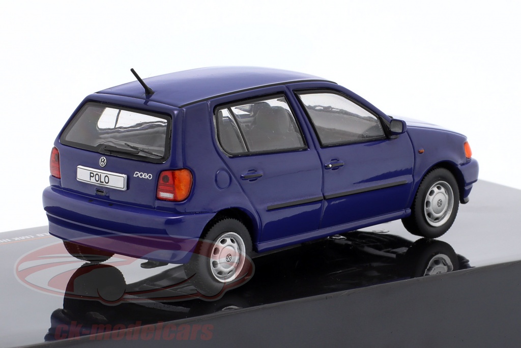 Ixo 1:43 Volkswagen VW Polo MK3 year 1994 blue CLC579N.22 model car ...