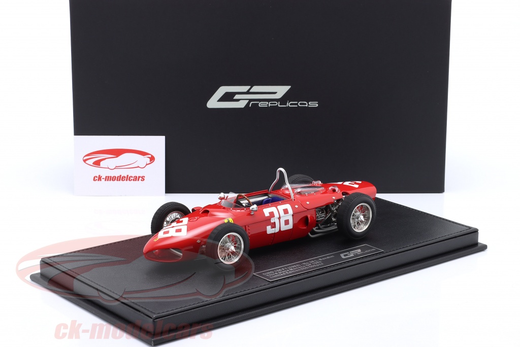GP Replicas 1:18 Lorenzo Bandini Ferrari Dino 156 #38 3rd Monaco GP ...