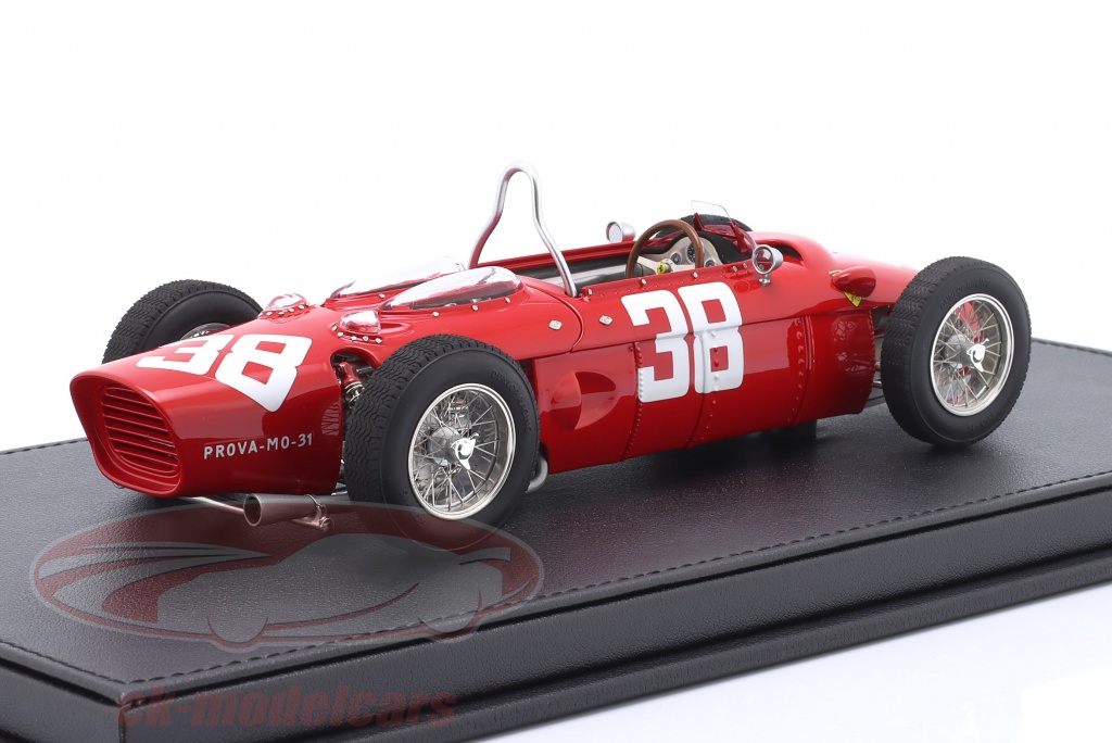 GP Replicas 1:18 Lorenzo Bandini Ferrari Dino 156 #38 3rd Monaco GP Formel 1 1962 GP177B ...