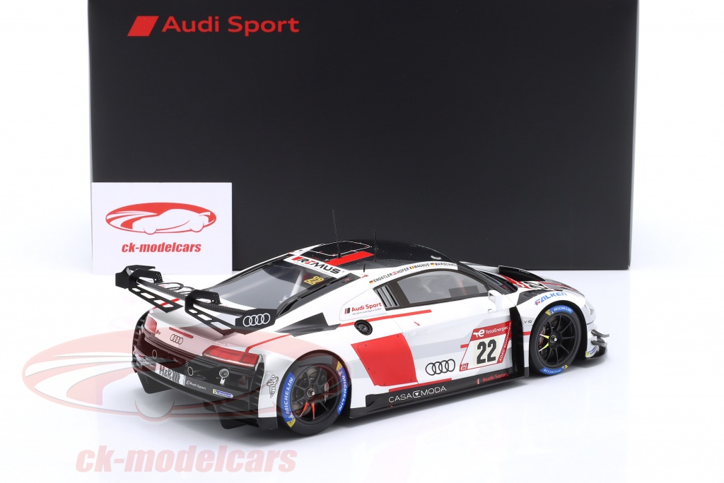 Spark 1:18 Audi R8 LMS GT3 #22 24h Nürburgring 2023 Audi Sport Team Car Collection 5022300152 ...