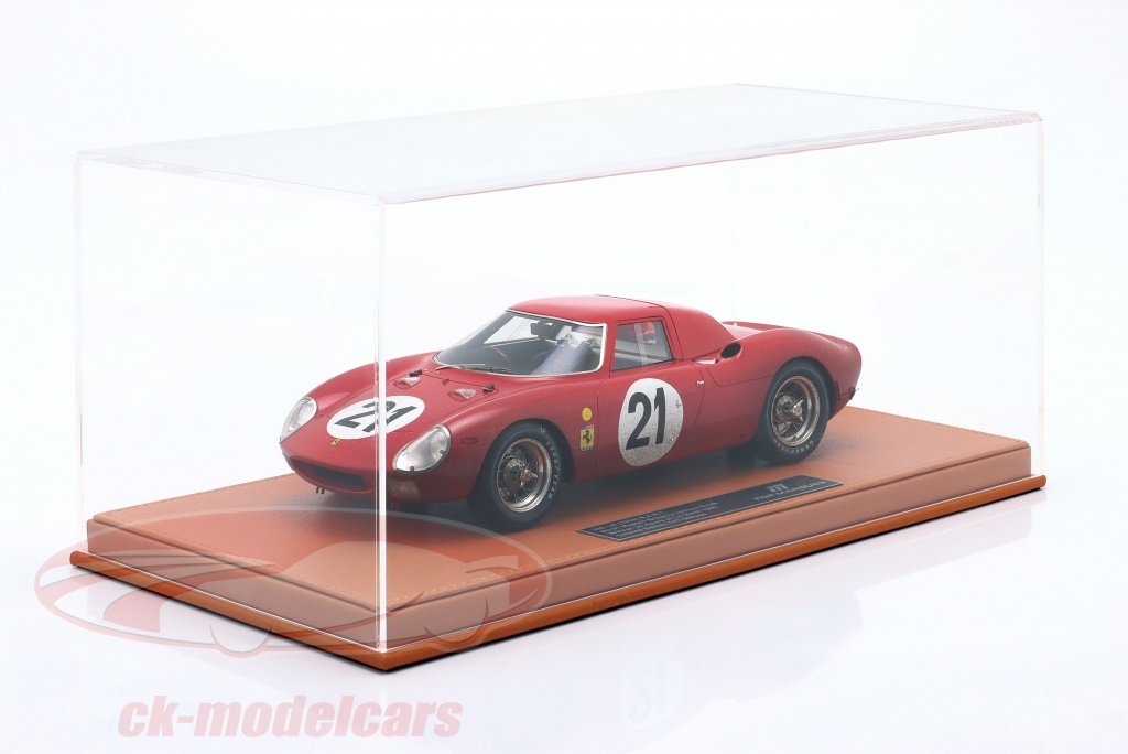TopMarques 1:18 Ferrari 250 LM Dirty Version #21 gagnant 24h LeMans 1965 Gregory, Rindt TOP137AD ...