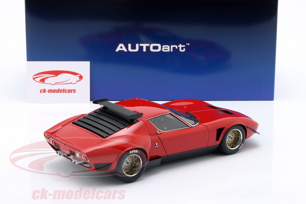 AUTOart 1:18 Lamborghini Miura Jota SVR année de construction 1968 ...