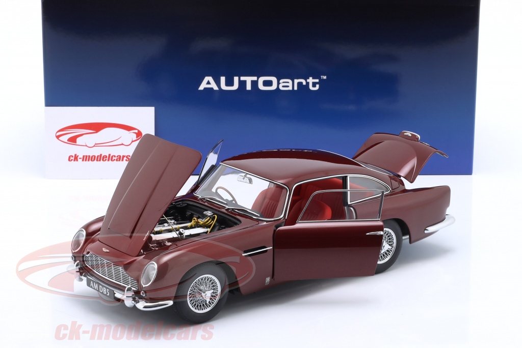 AUTOart 1:18 Aston Martin DB5 year 1964 red 70289 model car 70289 ...