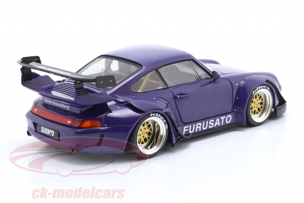 WERK83 1:18 Porsche 911 (993) RWB Rauh-Welt Furusato Sidney Hoffmann Signature Edition W1807001 ...