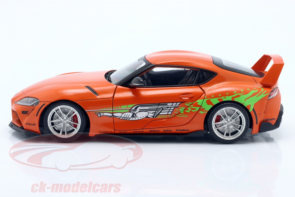 Solido 1:18 Toyota GR Supra Fast & Furious Tribute 2024 orange ...