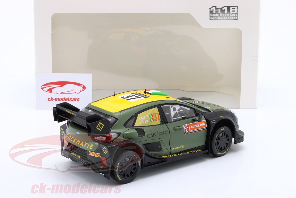 Solido 1:18 Ford Puma Rally1 Hybrid #37 7th Rallye Neuseeland 2022 ...