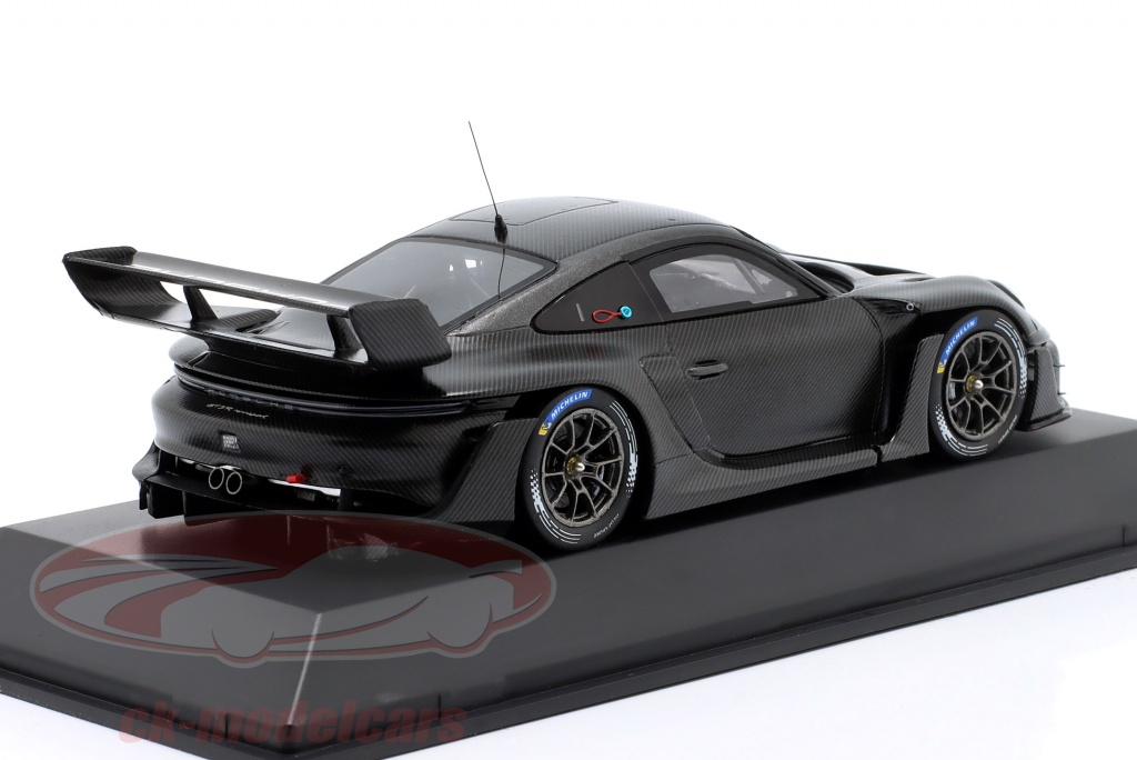 Spark 1:43 Porsche 911 GT3 R Courses noir de carbone WAP0205040SGTR ...