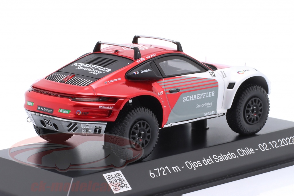 Spark 1:43 Porsche 911 Offroad Edith récord de altitud Chile 2023 ...