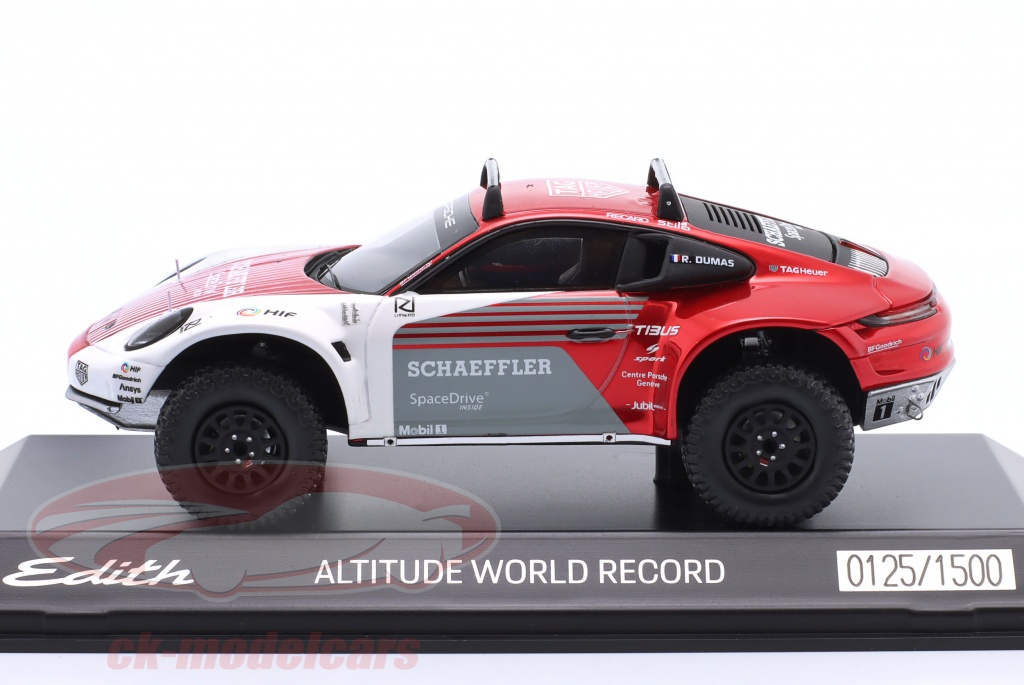 Spark 1:43 Porsche 911 Offroad Edith Altitude record Chile 2023 (6721m ...