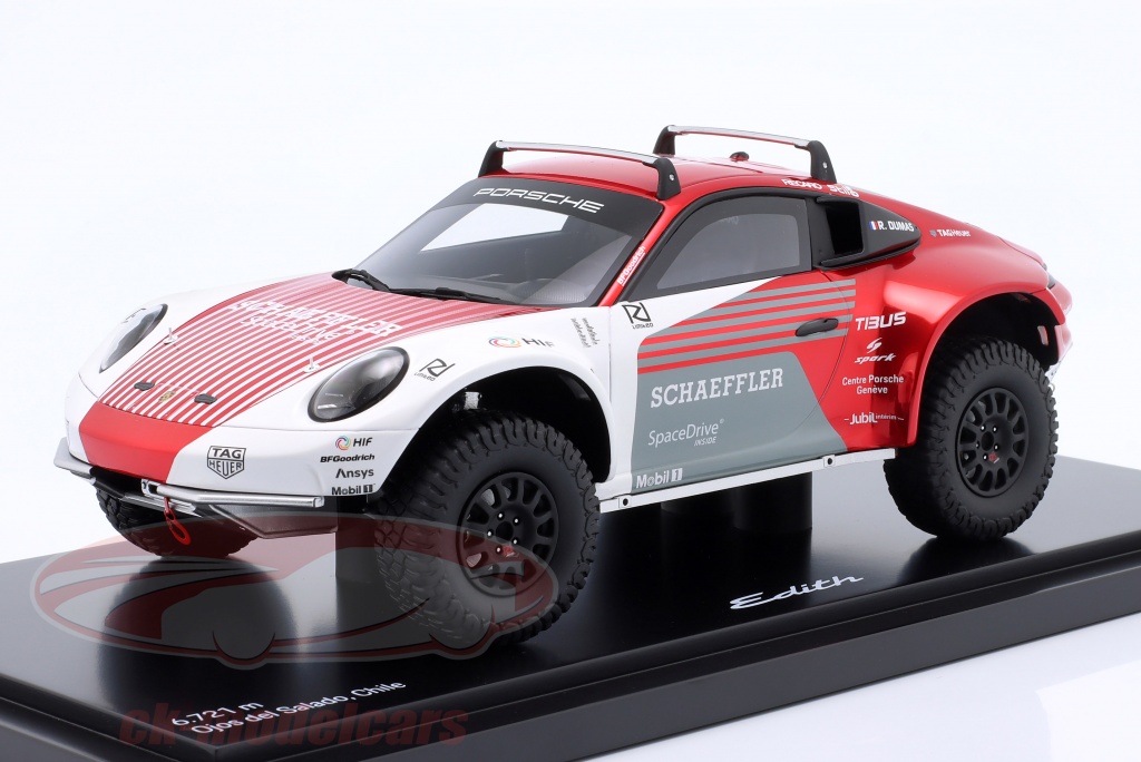 Spark 1:18 Porsche 911 Offroad Edith Höhenrekord Chile 2023 (6721m ...