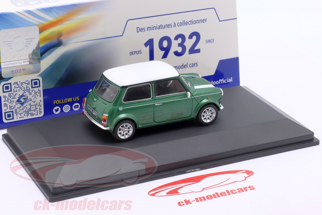 Solido 1:43 Mini Cooper Sport Pack year 1994 British Racing green ...