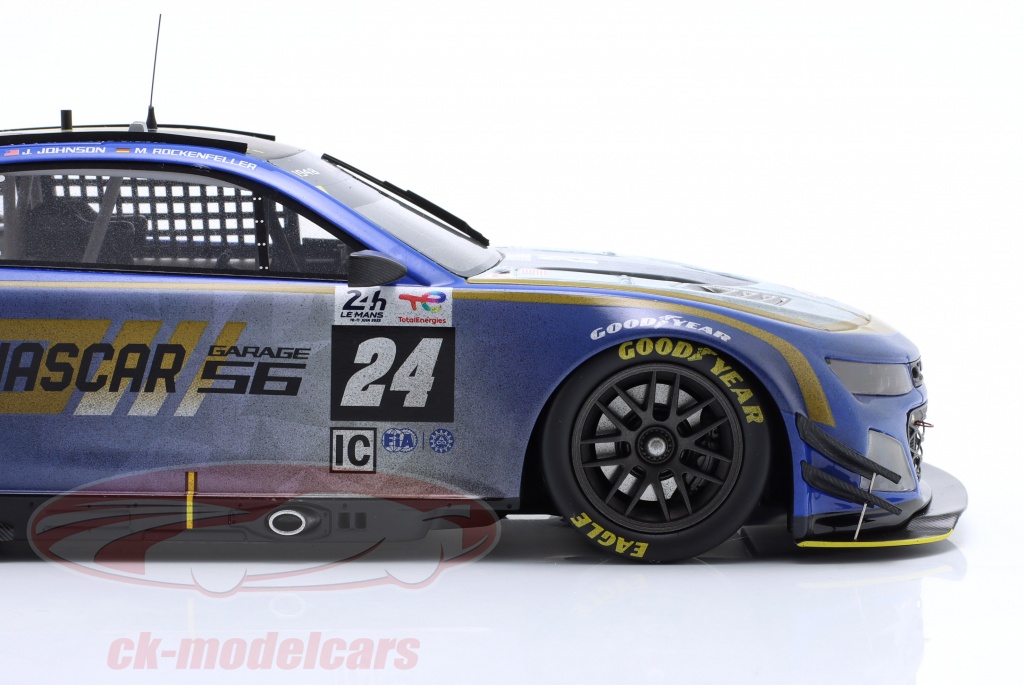True Scale 1:18 Chevrolet Camaro ZL.1 Dirty Version #24 24h LeMans 2023 ...