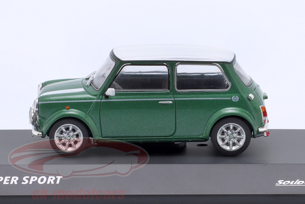 Solido 1:43 Mini Cooper Sport Pack 建設年 1994 British racing 緑 S4316601 ...