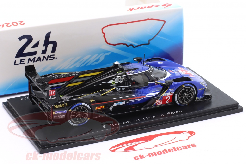 Spark 1:43 Cadillac V-Series.R #2 7日 24h LeMans 2024 Bamber, Lynn, Palou S9110 モデル 車 S9110 ...