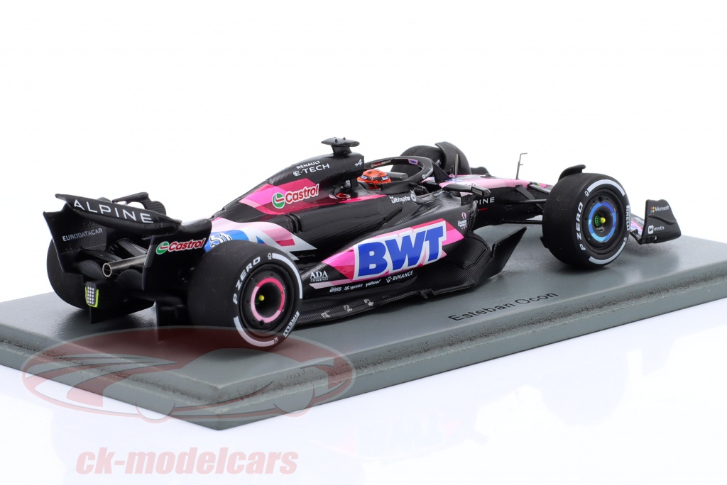 Spark 1:43 Esteban Ocon Alpine A524 #31 Bahrain GP Formula 1 2024 S9518 ...