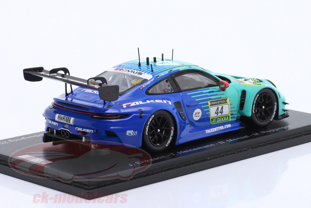 Spark 1:43 Porsche 911 GT3 R (992) #44 10日 24h Nürburgring 2024 Falken ...