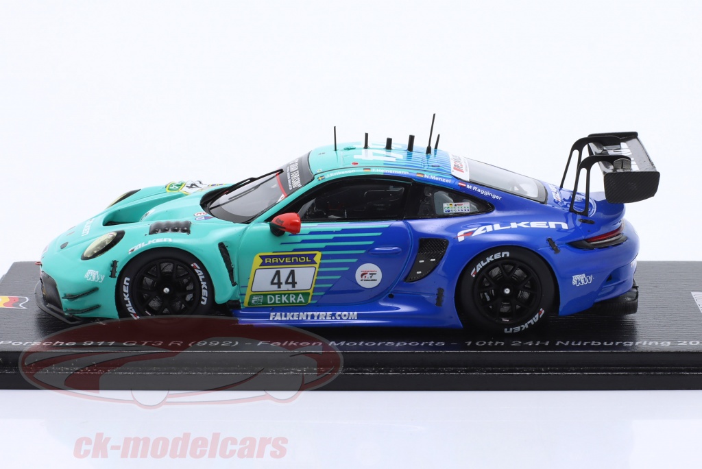 Spark 1:43 Porsche 911 GT3 R (992) #44 10日 24h Nürburgring 2024 Falken ...
