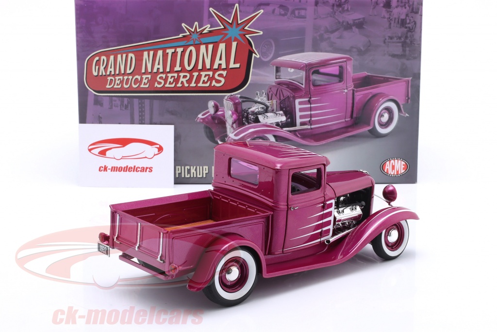 GMP 1:18 Ford Hot Rod Pick-Up Custom Deuce Series year 1932 purple ...