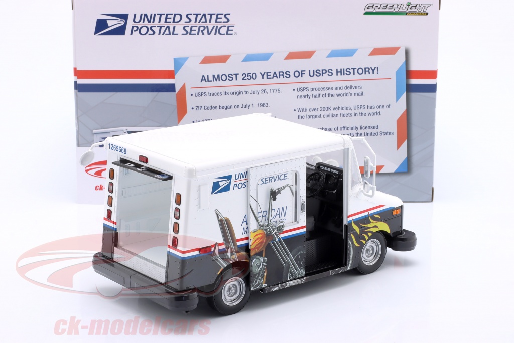 Greenlight 1:18 Grumman LLV United States Postal Service (USPS) white ...