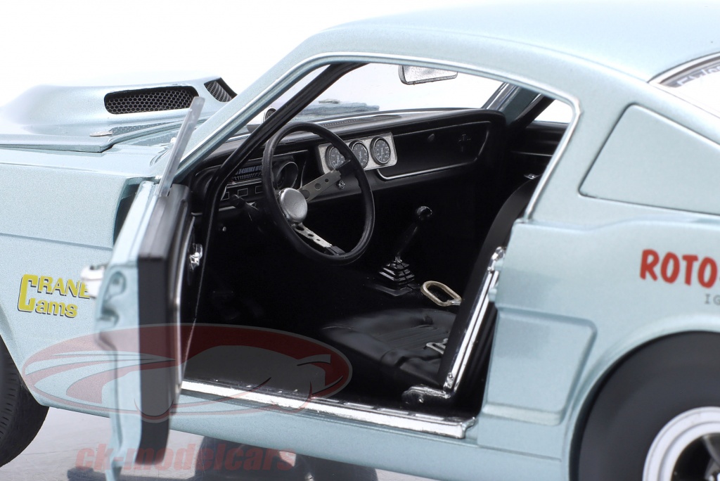 GMP 1:18 Ford Mustang A/FX Les Ritchey Baujahr 1965 silber A1801880 ...