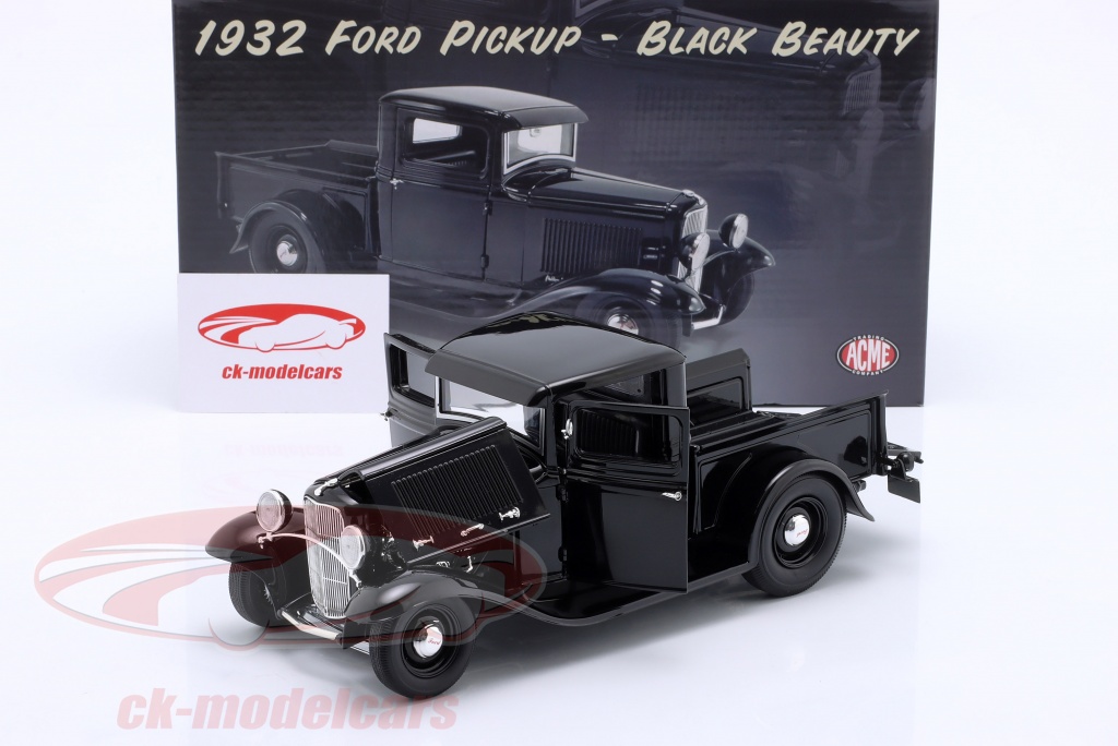 GMP 1:18 Ford Hot Rod Pick-Up Black Beauty Baujahr 1932 schwarz ...