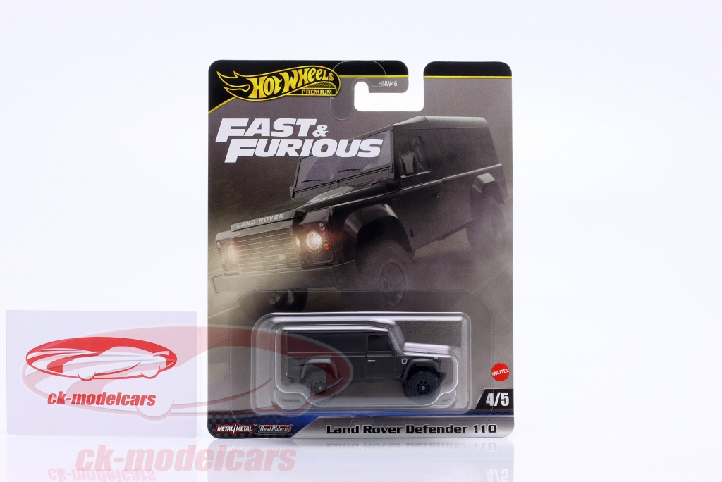 HotWheels 1:64 Land Rover Defender 110 (Fast & Furious) black JBL98 ...