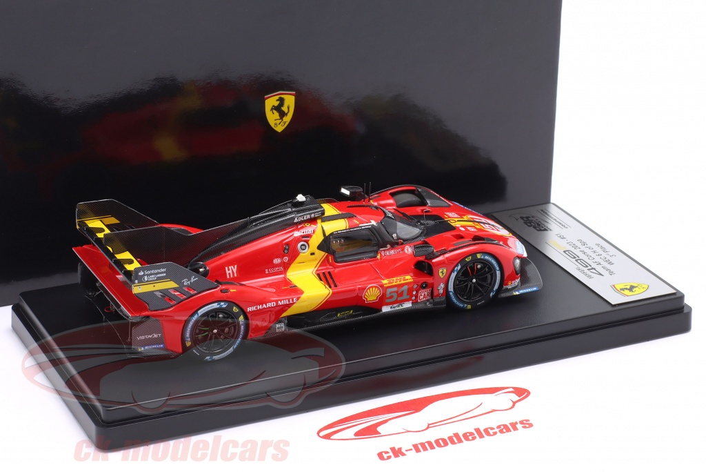 BBR Models 1:43 Ferrari 499P #51 3rd 6h Spa 2023 Calado, Giovinazzi ...