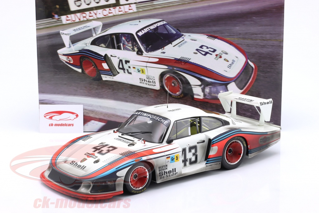 CMR 1:12 Porsche 935/78 Moby Dick #43 8° 24h LeMans 1978 Dirty Version ...