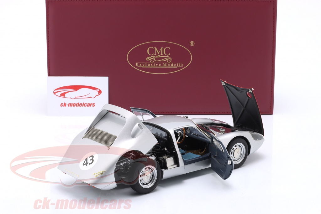 CMC 1:18 Porsche 904 Carrera GTS #43 500km Spa 1964 Leon Dernier M-233 ...