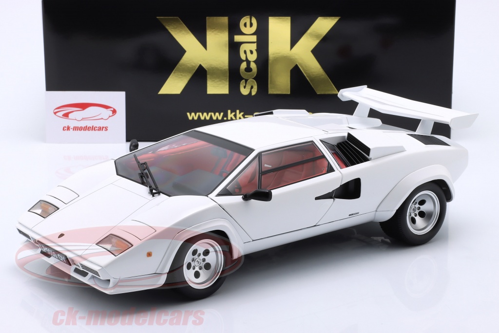 KK-Scale 1:12 Lamborghini Countach LP 5000 S QV year 1985 white KKDC120142 model car KKDC120142 ...