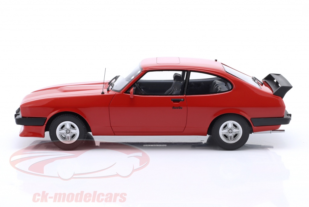 Cult Scale Models 1:18 Ford Capri 2.8 Turbo year 1981 red CML215-2 ...