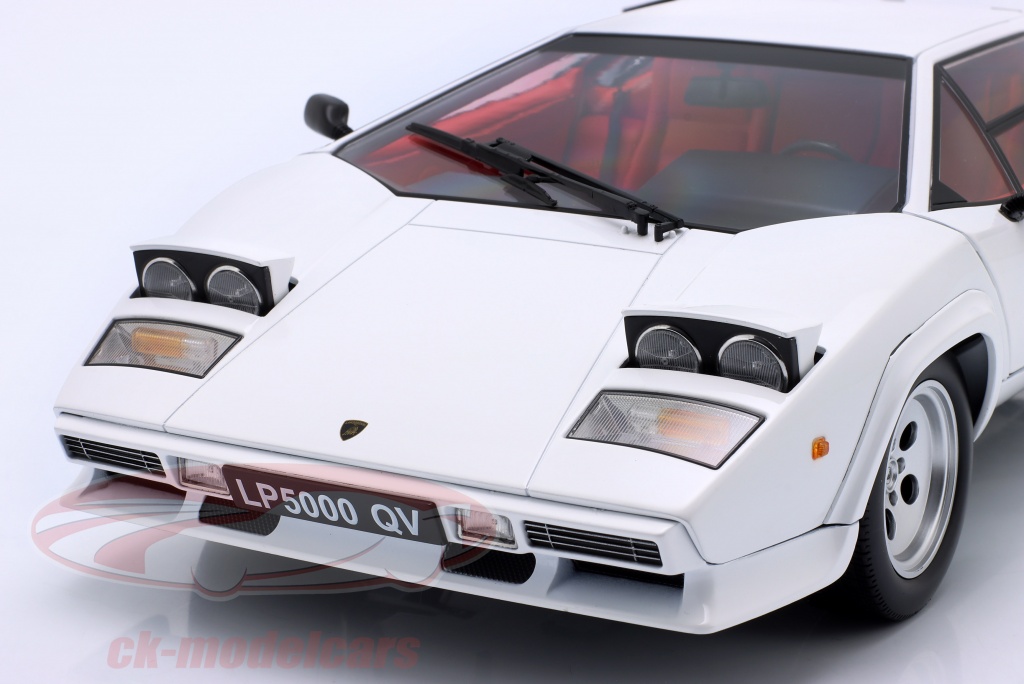 KK-Scale 1:12 Lamborghini Countach LP 5000 S QV year 1985 white ...