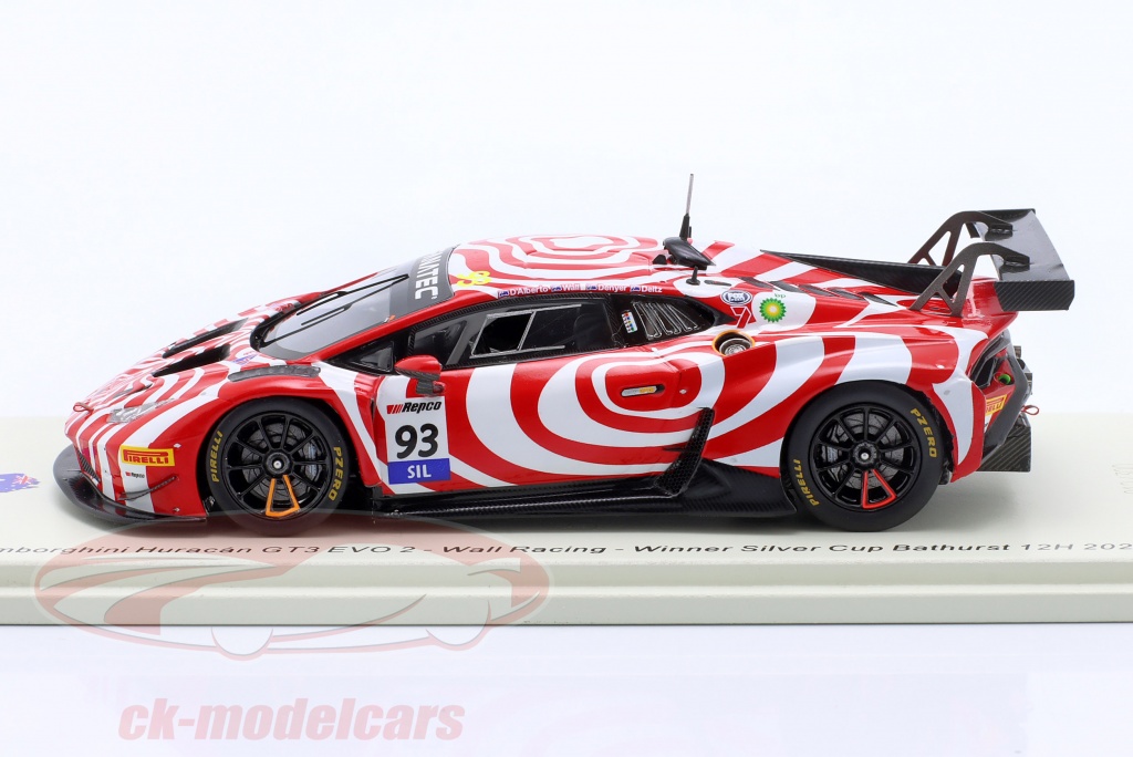 Spark 1:43 Lamborghini Huracan GT3 Evo 2 #93 12ème 12h Bathurst 2024 ...
