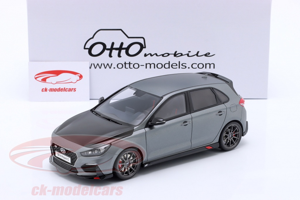 Ottomobile 1:18 Hyundai i30N Project C année de construction 2022 gris ...