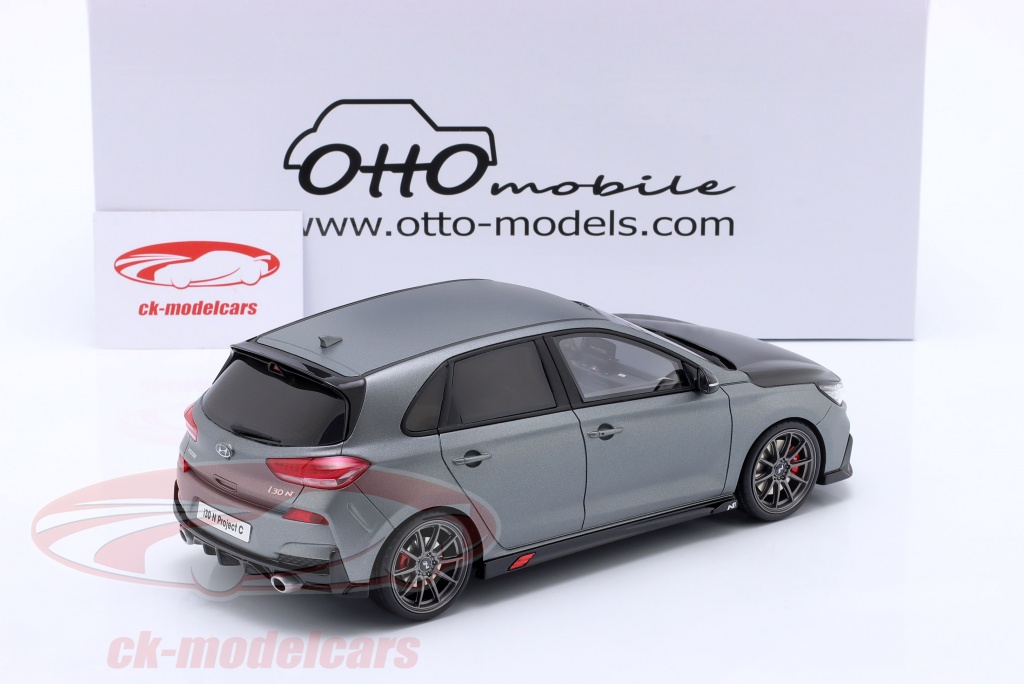 Ottomobile 1:18 Hyundai i30N Project C year 2022 matte grey OT1060 ...