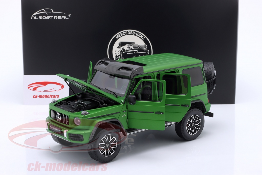Almost Real 1:18 Mercedes-Benz G63 AMG (W463) year 2023 Green Hell ...