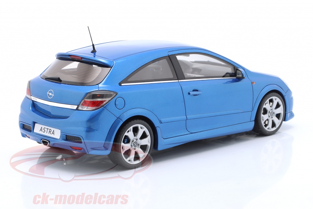 Ottomobile 1:18 Opel Astra (H) OPC year 2006 blue OT473 model car OT473 ...