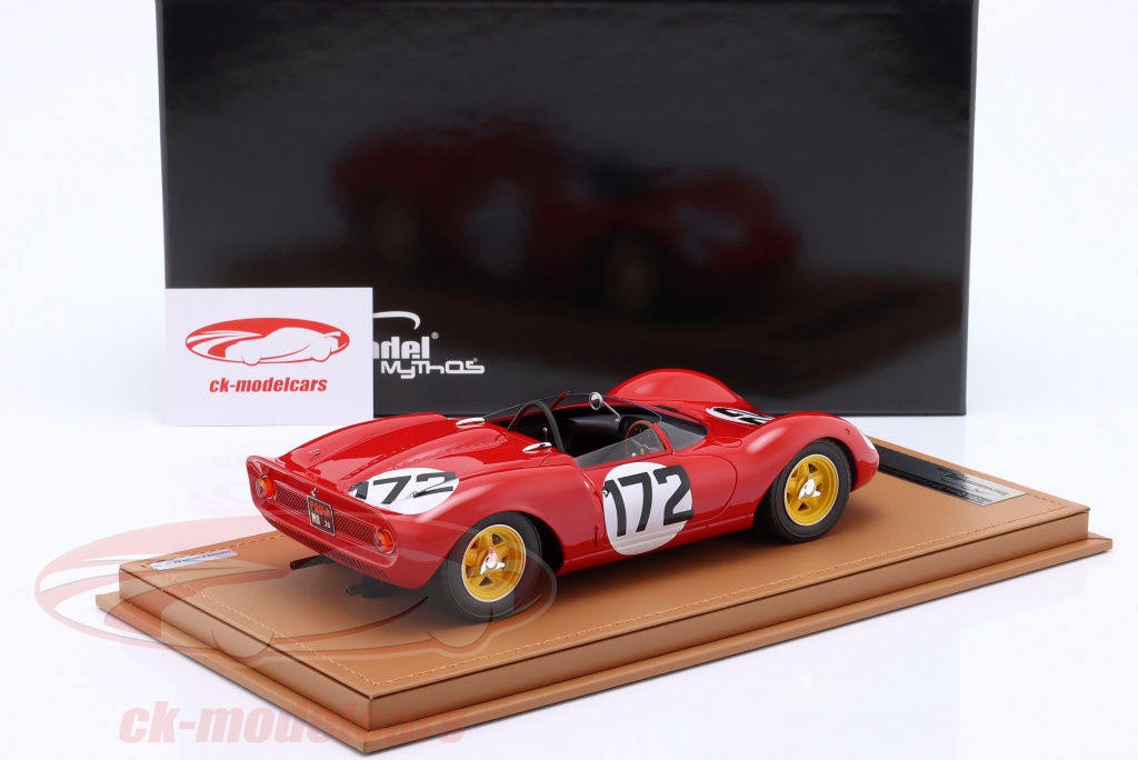 Tecnomodel 1:18 Ferrari Dino 206 SP #172 Sieger Ollon-Villars 1965 ...