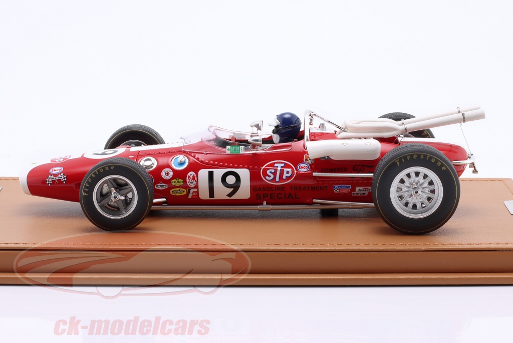 Tecnomodel 1:18 Jim Clark Lotus 38 #19 2nd Indy500 IndyCar Series 1966 ...