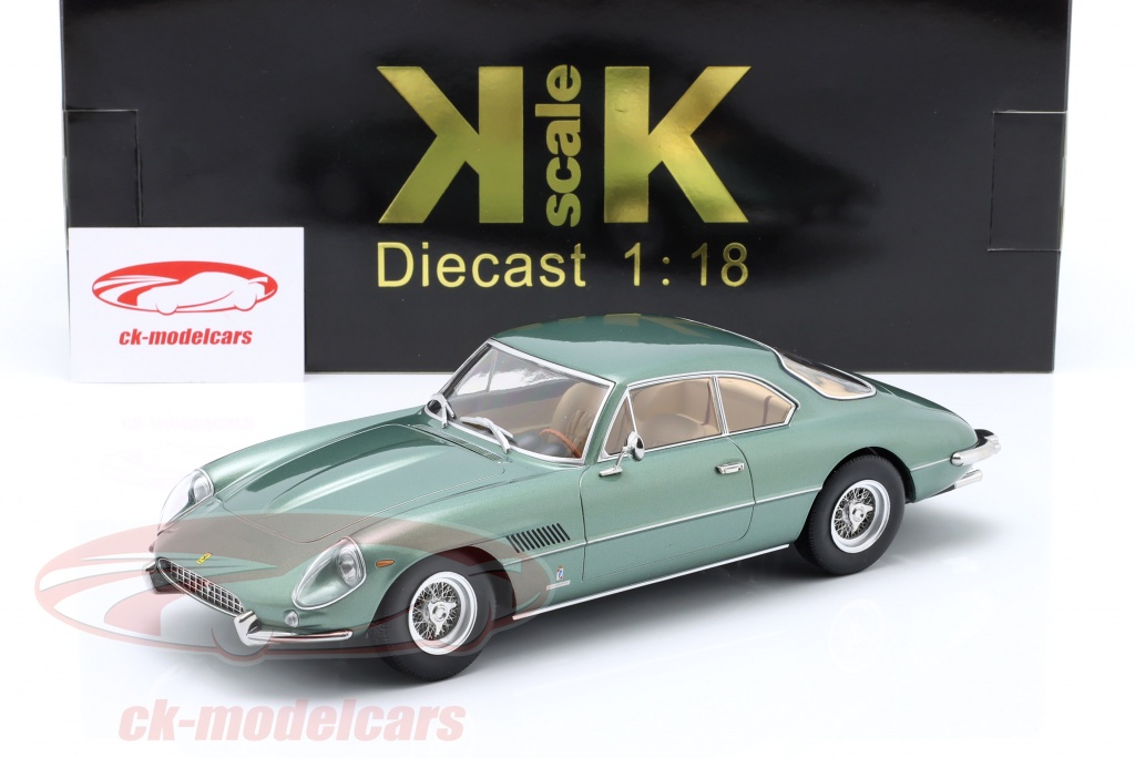 KK-Scale 1:18 Ferrari 400 Superamerica year 1962 green metallic ...