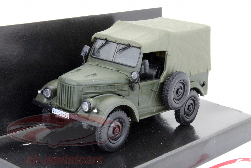 Altaya 1:43 GAZ 69 dark green CK9991236 model car CK9991236