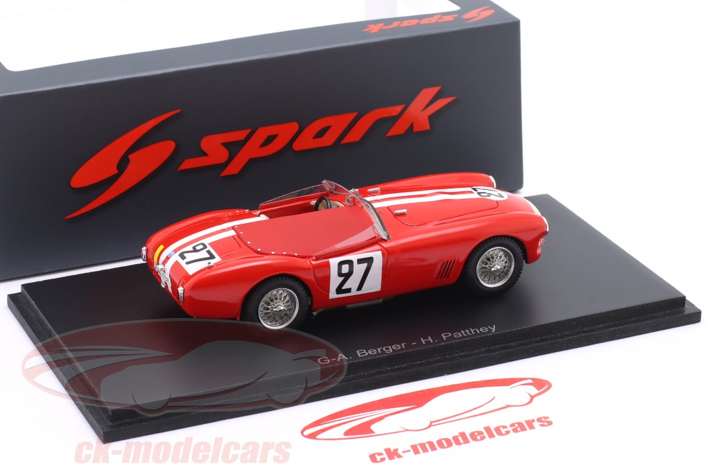 Spark 1:43 AC Ace Bristol #27 9th 24h LeMans 1958 Patthey, Berger S9491 ...