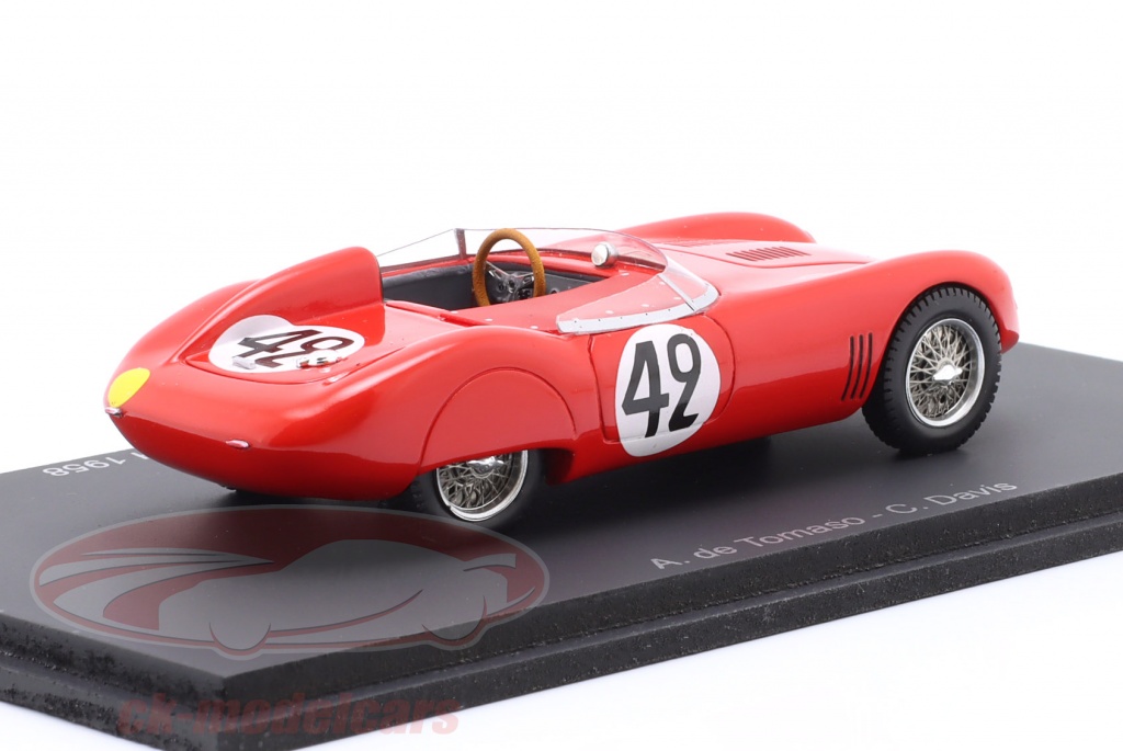 Spark 1:43 Osca Sport 750 #42 Winner S750 24h LeMans 1958 S5085 model ...
